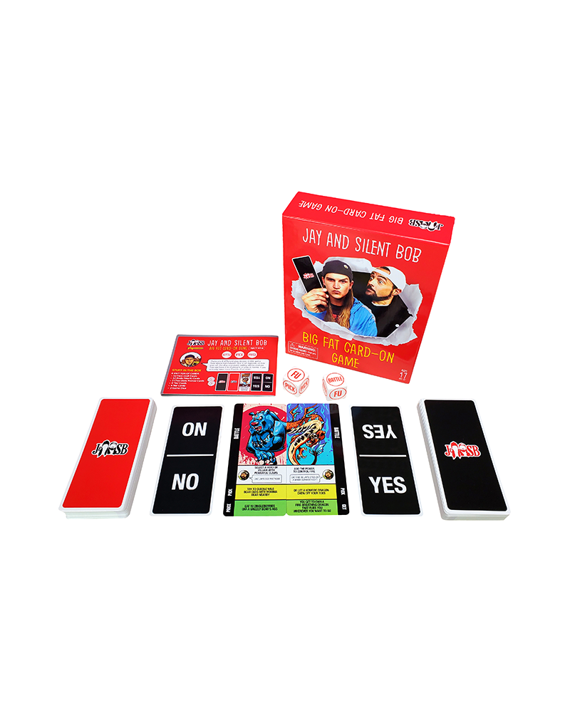 Big Fat Card On Game (signé) – Jay and Silent Bob