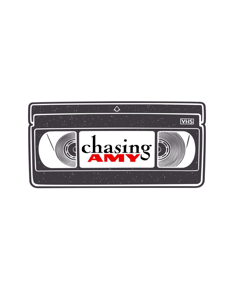 "Chasing Amy VHS" Sticker – Jay and Silent Bob